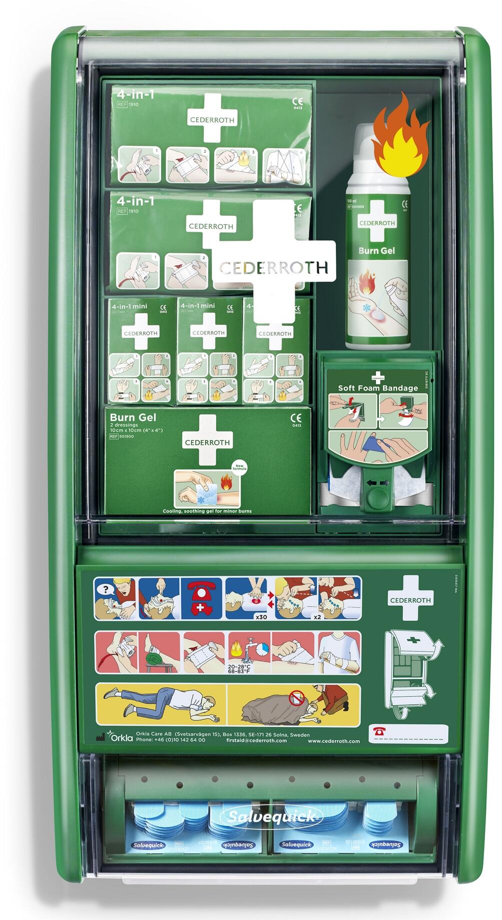 Førstehjelpsstasjon fra Cederroth - CF490920 - Arbeidsmiljøsenteret